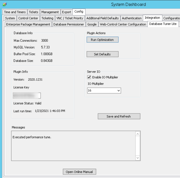 Database Tuner Lite - Automate Performance Tuning - Automation Theory